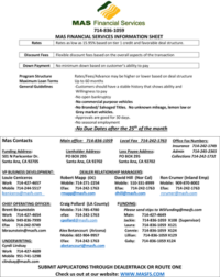 Prospective Dealers – MAS Financial Services
